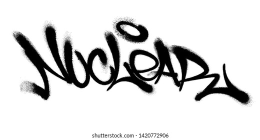 1,381 Nuclear font Stock Illustrations, Images & Vectors | Shutterstock
