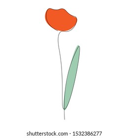 Spring Flower Beautiful Bloom Cartoon Design Stock Vector (Royalty Free ...