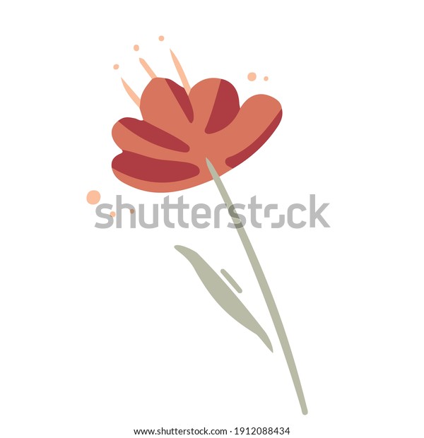 Spring Flower Vector Plant Clip Art Stock Vector (Royalty Free ...