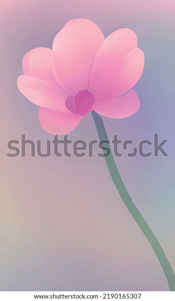 Spring Flowers Background Pastel Colors Stock Vector (Royalty Free ...