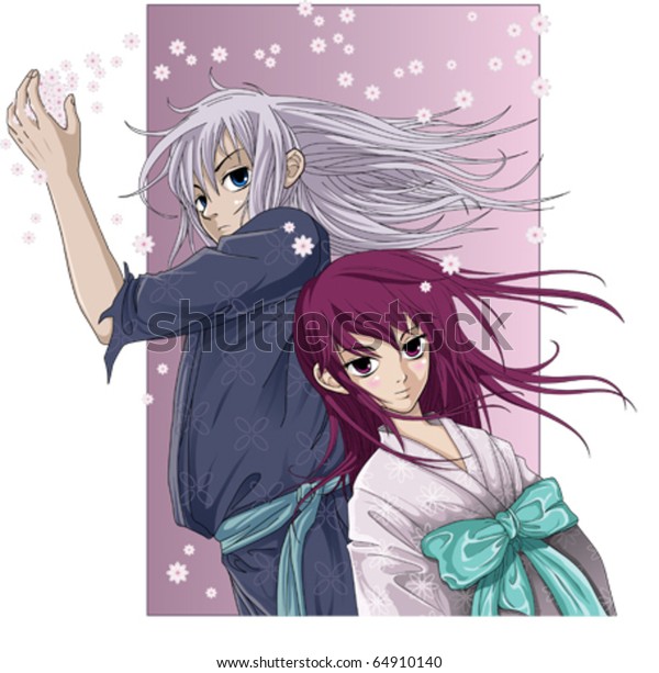 Spring Guard Princess Anime Style Stock Vector (Royalty Free) 64910140 ...