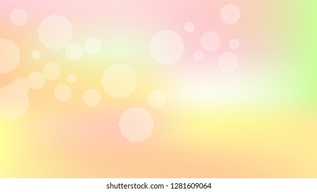 Spring Pink Peach Gradient Background Light Stock Vector (Royalty Free ...