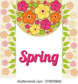Spring Season Design Stock Vector (Royalty Free) 374033860 | Shutterstock