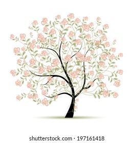 104,578 Rose tree designs Images, Stock Photos & Vectors | Shutterstock