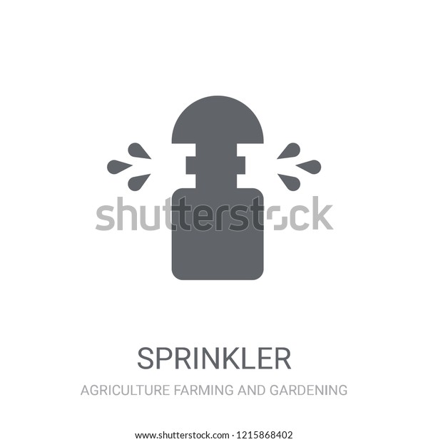 Sprinkler Icon Trendy Sprinkler Logo Concept Stock Vector (Royalty Free ...