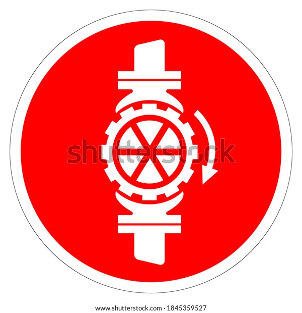 Sprinkler Stop Valve Symbol Sign Vector Stock Vector (Royalty Free ...