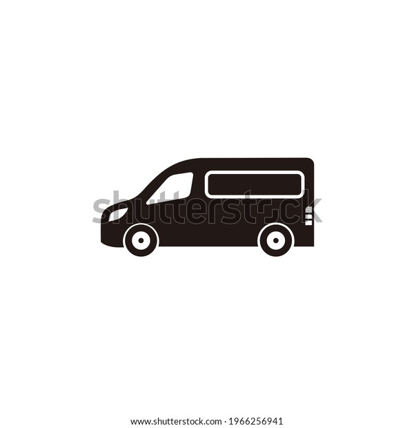 Sprinter Van Vector Icon Logo Inspiration Stock Vector (Royalty Free ...