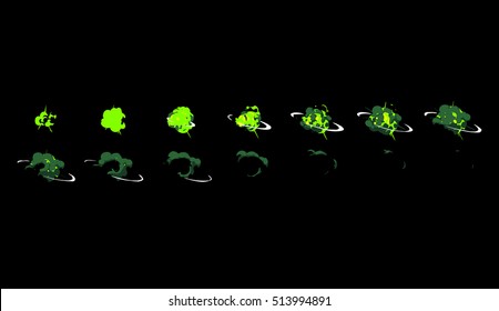 Blast sprite sheet Images, Stock Photos & Vectors | Shutterstock