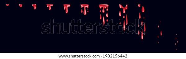 Sprite Sheet Water Trap Splash Animation: стоковая векторная графика ...