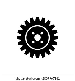 Sprocket Icon Design Template Illustration Isolated Stock Vector ...