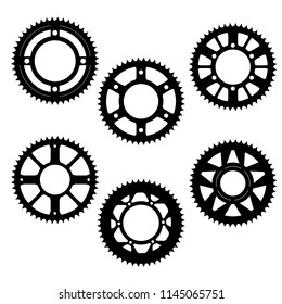 Sprocket Vector Icons Gear Icons Stock Vector (Royalty Free) 1145065751