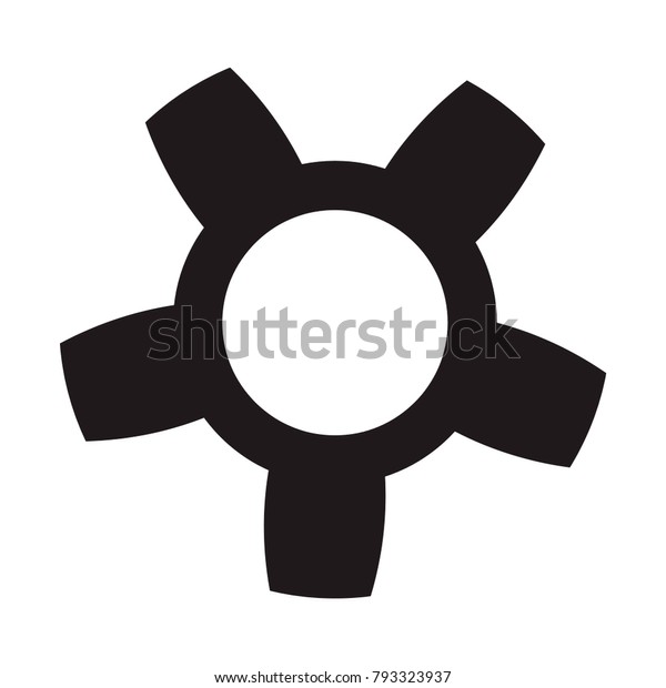 Vector de stock (libre de regalías) sobre Spur Gears Gear Icon ...