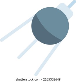Sputnik Vector Illustration On Transparent Background Stock Vector ...