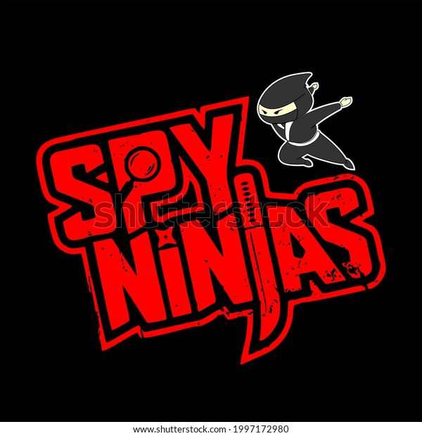 Spy Ninjas Vector Design Clothing Stock Vector (Royalty Free ...