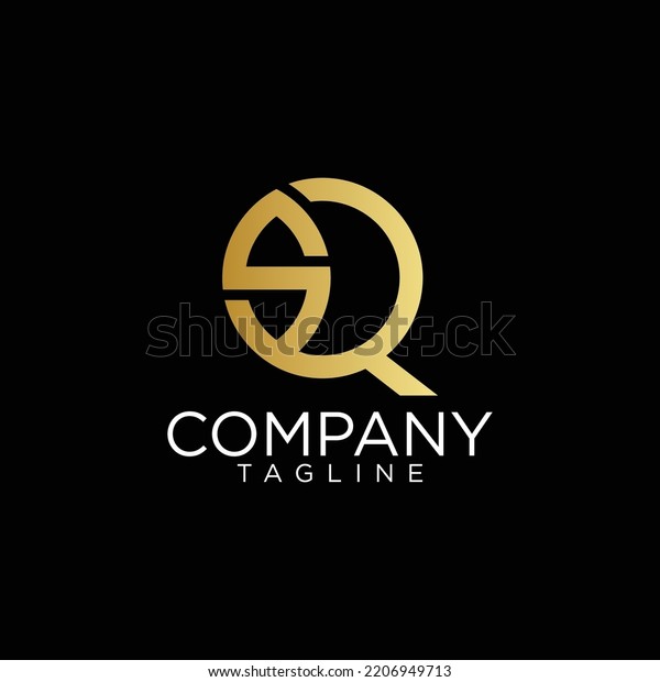 Sq Logo Design Premium Vector Templates Stock Vector (Royalty Free ...