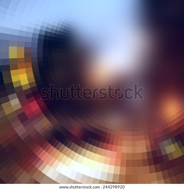 Square Background Design Blur Effect Gradually Stock Vector (Royalty ...