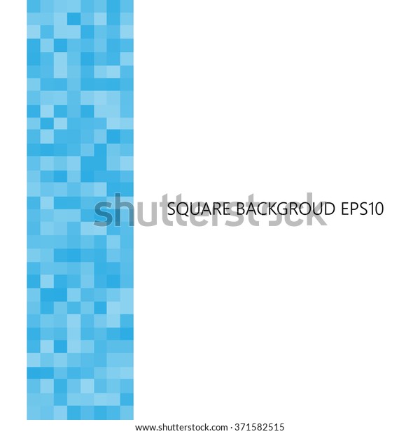 Square Background Light Blue Abstract Background Stock Vector (Royalty ...