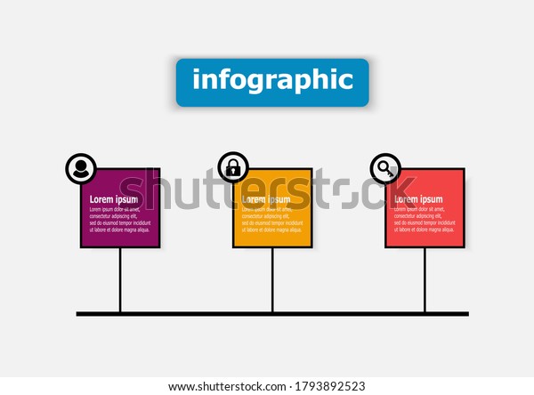 Square Billboard Vector Design Template Illustration Stock Vector ...