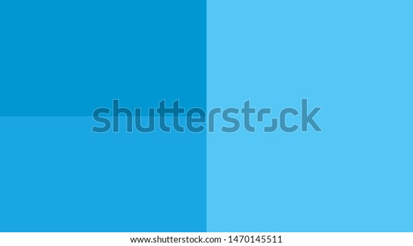 Square Blue Pastel Color Simple Minimalist Stock Vector (Royalty Free ...