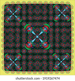 Square Cloth Design 14 the Square Stock Vector (Royalty Free ...