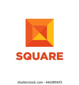 Vektor Stok Stretch Ceiling Logo Concept Geometric Symbol (Tanpa ...