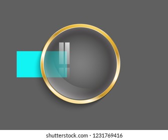 Square Glass Icon Stock Vector (Royalty Free) 1231769416 | Shutterstock
