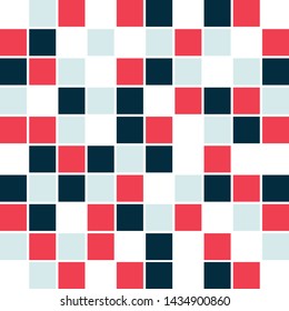 Square Grid Mosaic Tiles Lines Vector Stock Vector (Royalty Free ...
