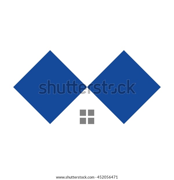 Square Home Logo Stock Vector (Royalty Free) 452056471 | Shutterstock