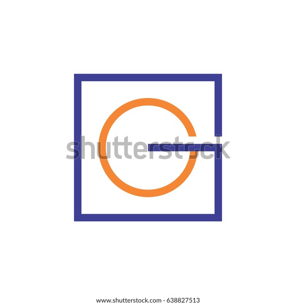 Square Letter G Logo Stock Vector (Royalty Free) 638827513 | Shutterstock