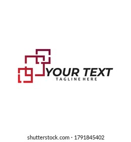 Square Logo Icon Vector Isolated Stock Vector (Royalty Free) 1791845402 ...