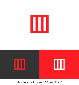 Square Media Logo Design Concept Tech Stock Vector (Royalty Free ...