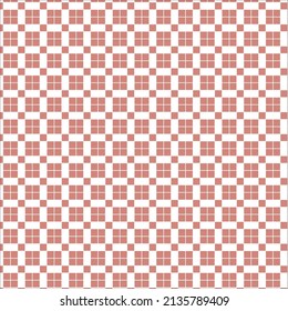 Square Pattern Line On White Background Stock Vector (Royalty Free ...