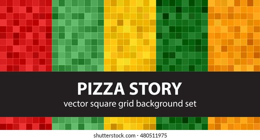 5,157 Square pizza vector Images, Stock Photos & Vectors | Shutterstock