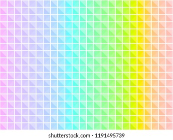 Square Rainbow Color Background Stock Vector (Royalty Free) 1191495739 ...