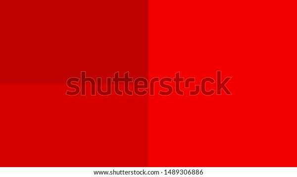 Square Red Pastel Color Simple Minimalist Stock Vector (Royalty Free ...