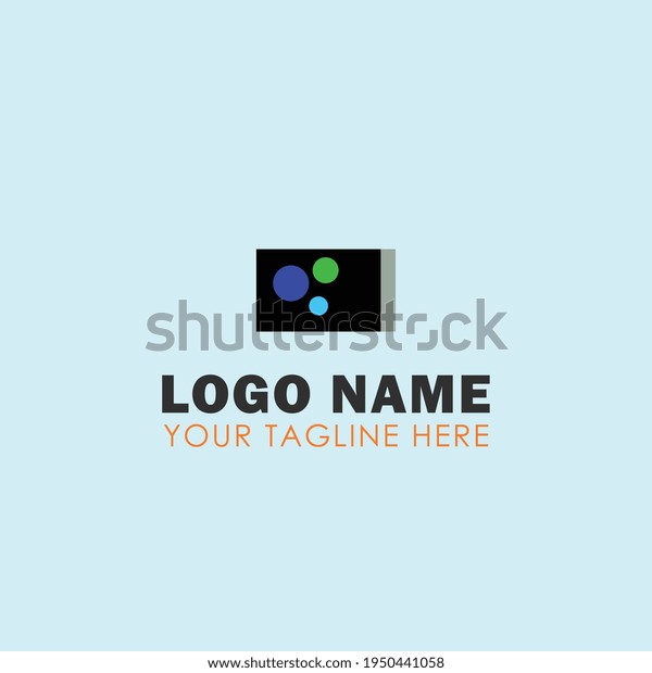 Square Shape Logo Design Brand Identity Stock Vector (Royalty Free ...