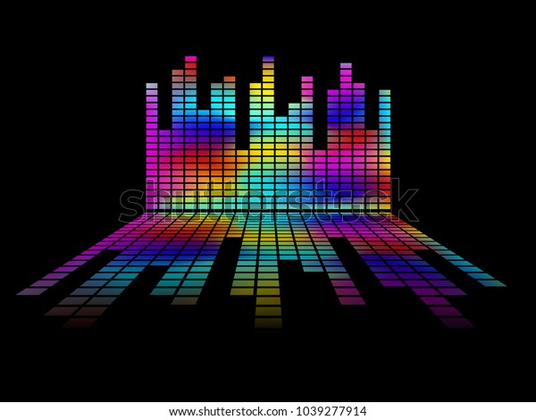 Square Sound Waveforms Music Waves Logo Stock Vector (Royalty Free ...