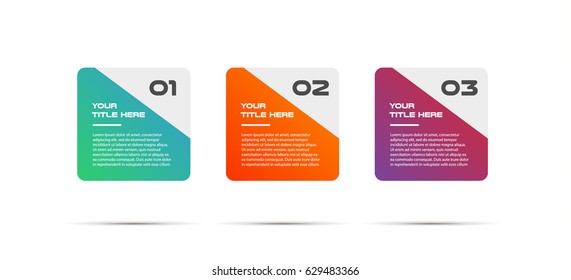 Vector Illustration Infographic Design Template Icons Stock Vector ...