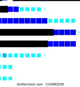 Blue Color Palette Fading Into Transparency Stock Vector (Royalty Free ...