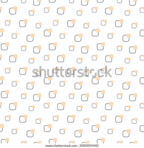Squares Rounded Corners On White Background Stock Vector (Royalty Free ...