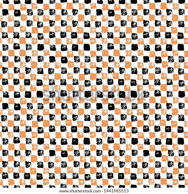 Squares Vector Illustration Seamless Pattern Stock Vector (Royalty Free ...