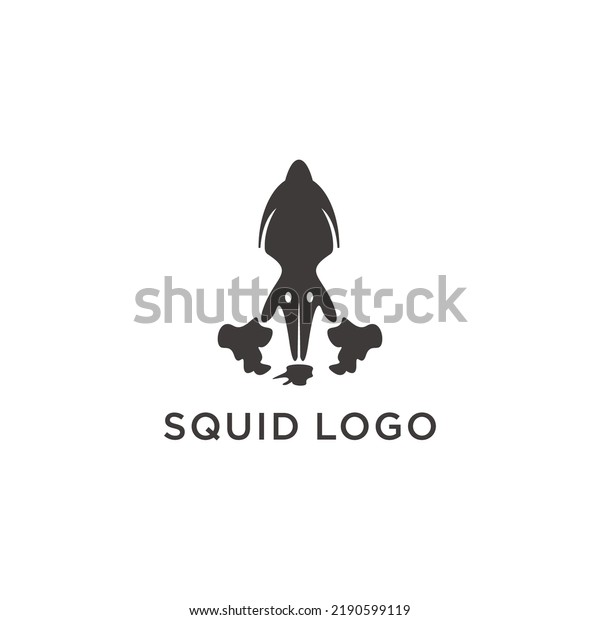 Squid Logo Design Icon Template Stock Vector (Royalty Free) 2190599119 ...