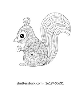 237 Zentangle squirrel Images, Stock Photos & Vectors | Shutterstock