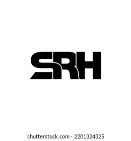 Srh Letter Monogram Logo Design Vector Stock Vector (Royalty Free ...