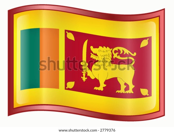 Sri Lanka Flag Icon Stock Vector (Royalty Free) 2779376