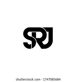 Srj Letter Original Monogram Logo Design Stock Vector (Royalty Free ...