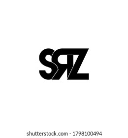 Srz Letter Original Monogram Logo Design Stock Vector (Royalty Free ...