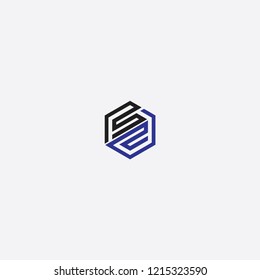 510 imágenes de Ss initial hexagon logo - Imágenes, fotos y vectores de ...