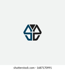 510 imágenes de Ss initial hexagon logo - Imágenes, fotos y vectores de ...