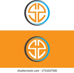 Ss Letter Logo Circle Logo Stock Vector (Royalty Free) 1751037500 ...